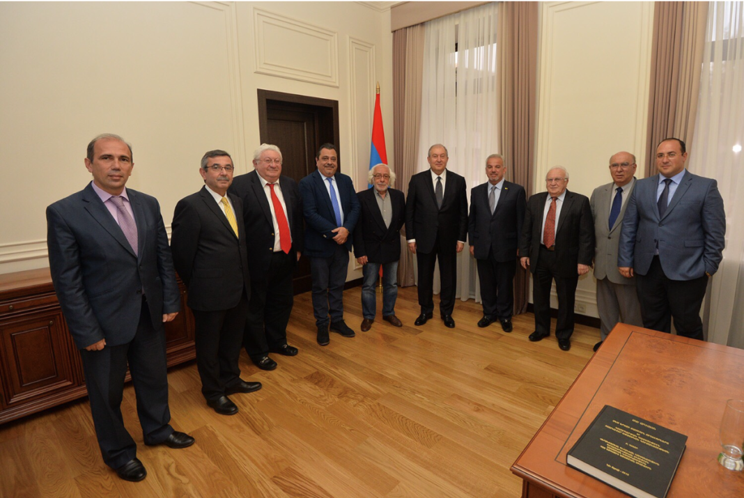 President Armen Sarkissian Receives ADL Delegation - The Armenian ...