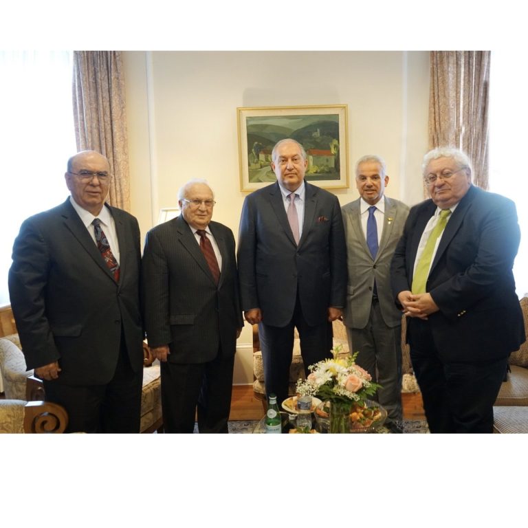 ADL Delegation Meets with President of Armenia Armen Sarkissian - The ...