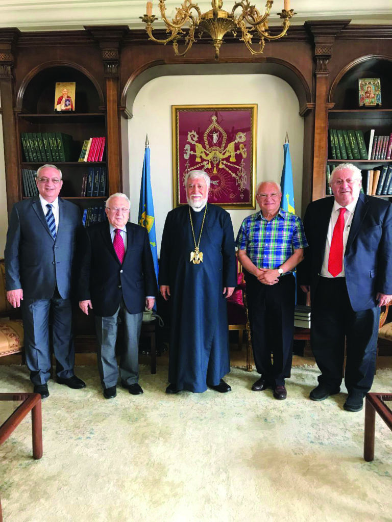 ADL Supreme Council Delegation Meets with Catholicos Aram I - The ...