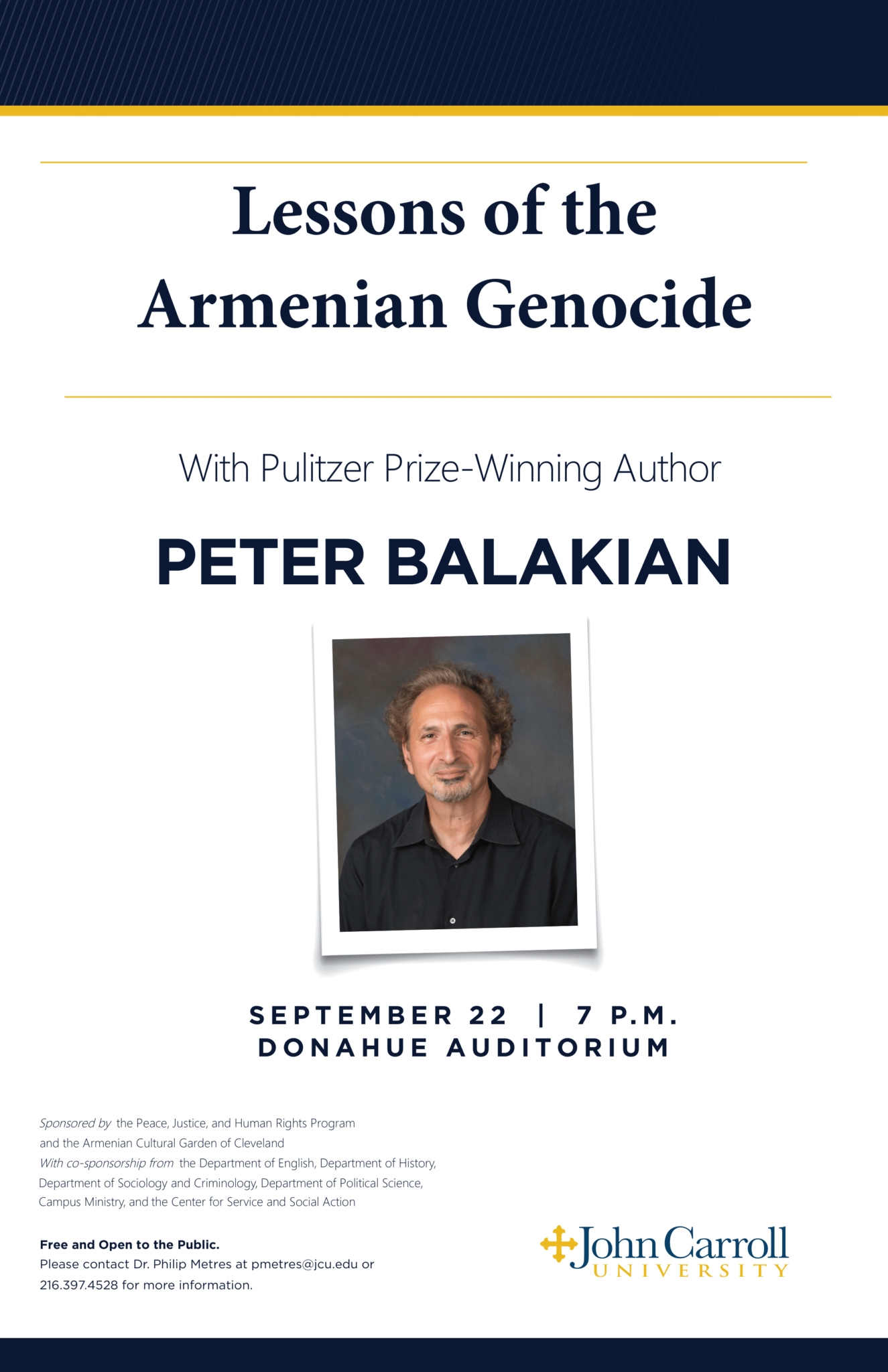Lessons of the Armenian Genocide: A Lecture with Pulitzer-Winning ...