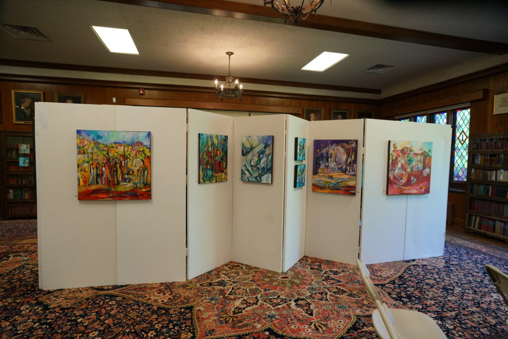 ‘Soaring’: Ani Babaian’s Art Exhibited at Armenian Cultural Foundation ...