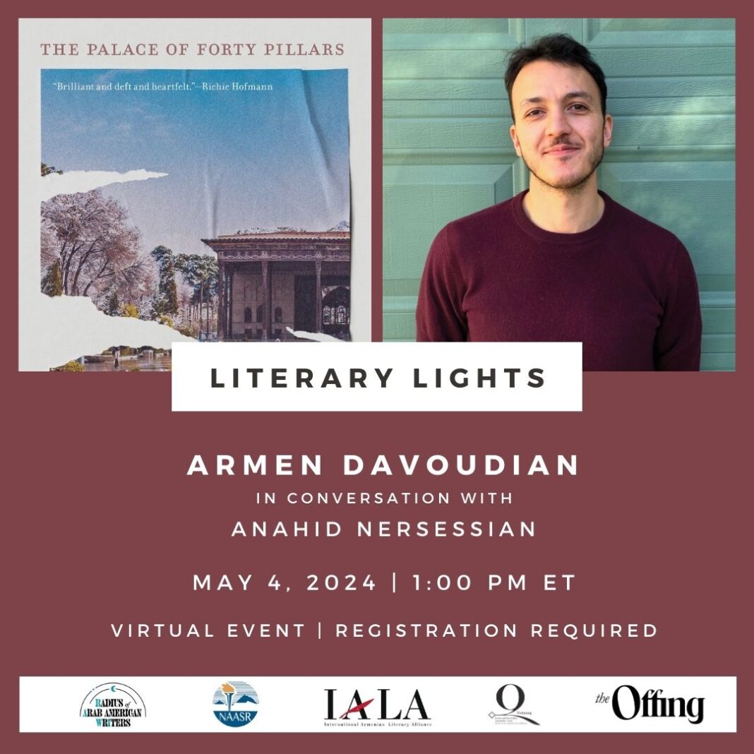 Literary Lights 2024: Featuring Armen Davoudian - The Armenian Mirror ...