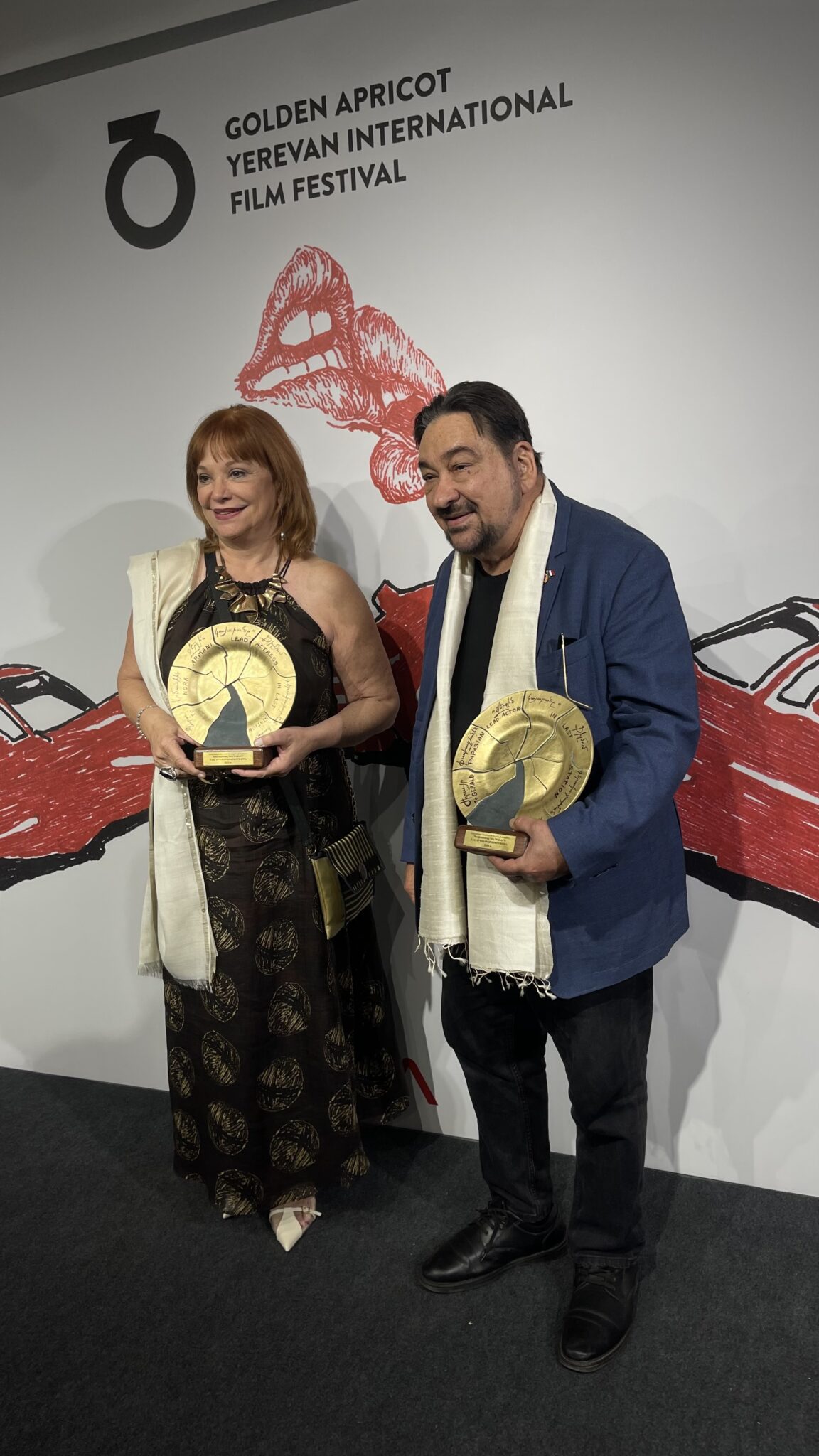 Nora Armani and Gerald Papasian Honored at Golden Apricot Film Festival ...